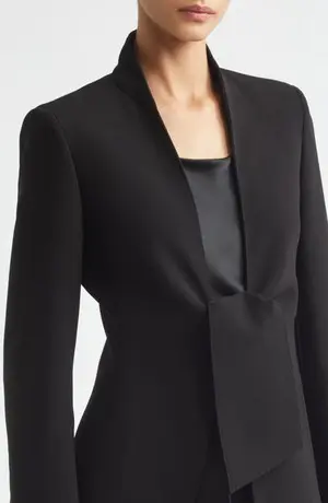 Max Mara Palo Tie Front Blazer
