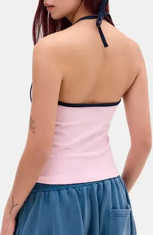 BDG URBAN OUTFITTERS Graphic Halter Top