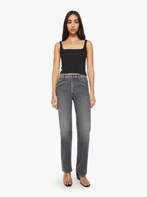 MOTHER The Rambler Utility Sneak Jeans - Grey