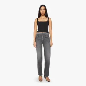 MOTHER The Rambler Utility Sneak Jeans - Grey
