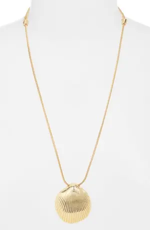 Nordstrom Scallop Shell Pendant Necklace
