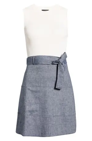 Halogen Tie Belt Dress
