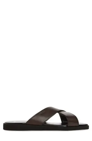 BOSS Darrel Crisscross Slide Sandal