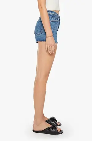 MOTHER The Tomcat Cutoff Denim Shorts