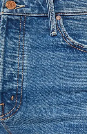 MOTHER The Tomcat Cutoff Denim Shorts
