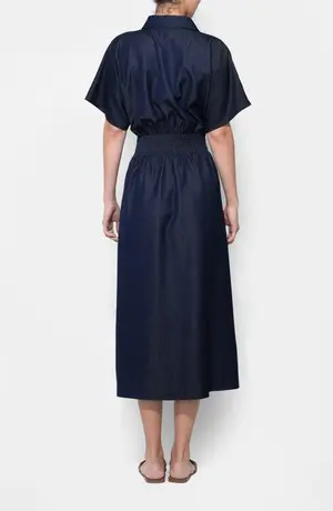 Adelyn Rae Audrey Denim Shirtdress