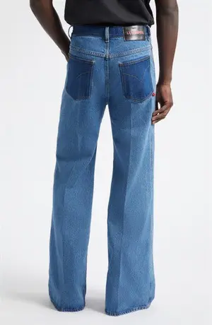 LU'U DAN Nocturnal Flare Leg Jeans