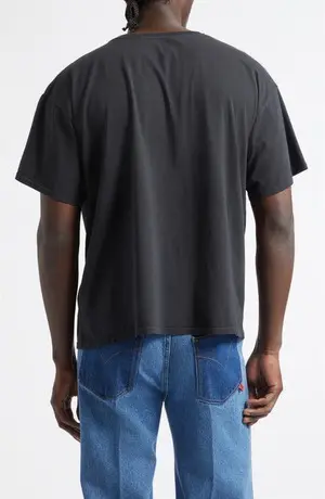 LU'U DAN Cotton Graphic T-shirt