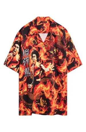 LU'U DAN Sleeve Button-up Shirt