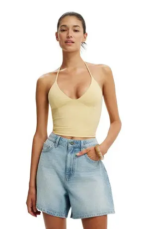 COTTON ON High Waist '90s Denim Shorts