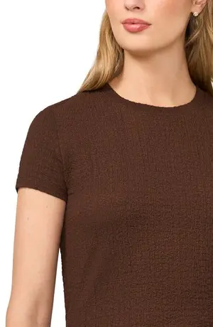 Halogen Easy Texture T-shirt - Chicory Coffee