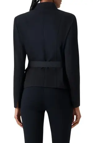 Akris Fitted Signature Jersey Blazer