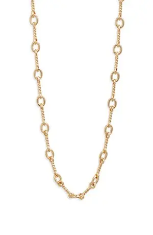 Nordstrom Twisted Figaro Chain Necklace - Gold