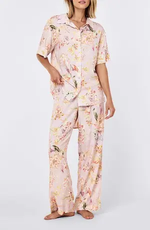PAPINELLE Bailey Floral Print Pajamas