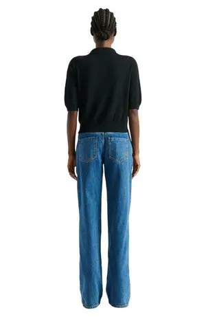 Balmain Knitted 3-button Polo