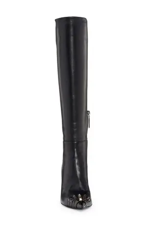 Valentino Garavani Alcove Rockstud Pointed Toe Tall Boot