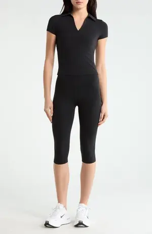 Year Of Ours Studio High Waist Crop Leggings