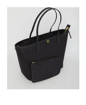 Tory Burch T Monogram Zip-up Tote Bag