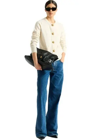 Balmain Medium Anthem Bag In Smooth Leather