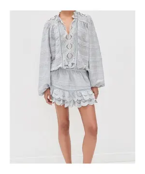 Isabel Marant Étoile Embroidered Mini Dress