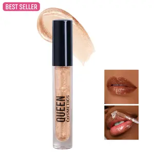 QUEEN COSMETICS Diamond Shimmer High Shine Lip Gloss Tease