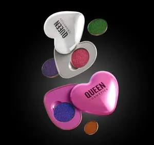 QUEEN COSMETICS Sublime Hearts Refillablle Compact