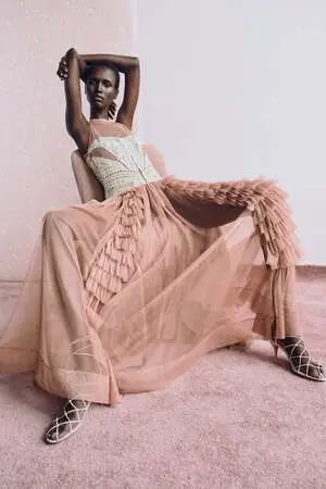 Ulla Johnson Orla Crochet & Tulle Dress