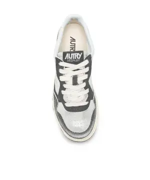 AUTRY Medalist Metallic-effect Sneakers