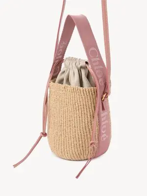Chloé Woody Drawstring Small Basket Bag