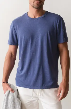 Marine Layer Signature Sea Change T-shirt - Granada Sky