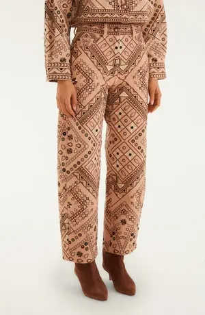 Farm Rio Cosmopolitan Straight Leg Jeans
