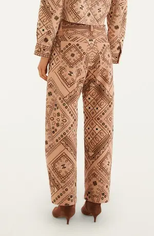 Farm Rio Cosmopolitan Straight Leg Jeans