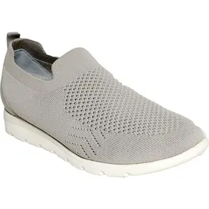 DAVID TATE Galvin Slip-on Sneaker - Bone Fabric