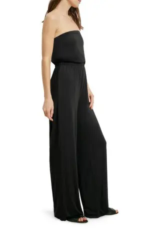 FAVORITE DAUGHTER The Jumpstart Strapless Jumpsuit