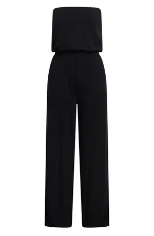 FAVORITE DAUGHTER The Jumpstart Strapless Jumpsuit