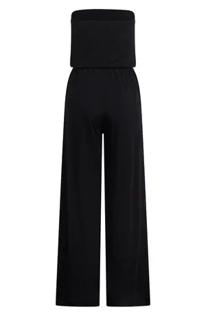 FAVORITE DAUGHTER The Jumpstart Strapless Jumpsuit