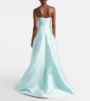 Costarellos Mavia Embellished Bustier Gown