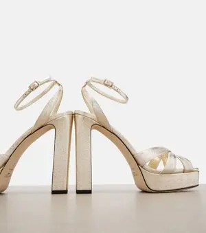 JIMMY CHOO Kove Platform Sandals