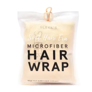 SLEEK’E Microfiber Hair Wrap - Sand