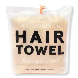 SLEEK’E Microfiber Hair Towel - Sand