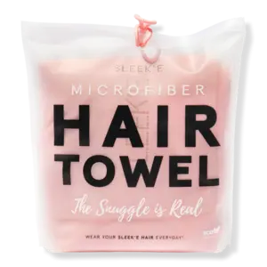 SLEEK’E Microfiber Hair Towel - Pink