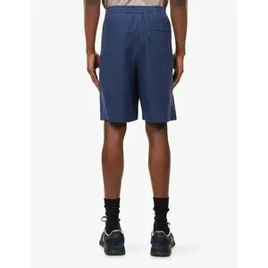 Emporio Armani Elasticated Bermuda Linen Shorts