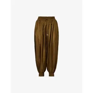 Zimmermann Mahon Silk Harem Trousers