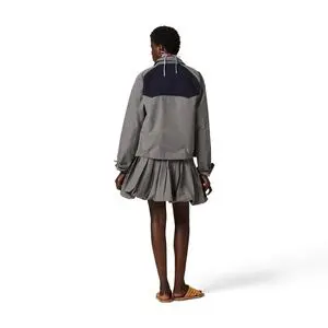 Miu Miu Pleated Gingham Check Skirt