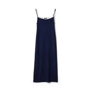 Miu Miu Stretch Jersey Midi-dress - Navy