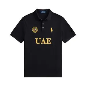 Polo Ralph Lauren Short Sleeve Mesh Polo - Black