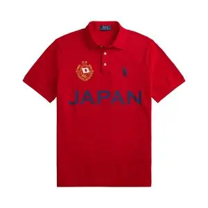 Polo Ralph Lauren Japan Short-sleeve Mesh Polo - Red
