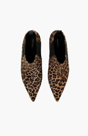 ANINE BING Stevie Calf Hair Ankle Boots