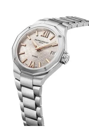 Baume & Mercier Riviera Stainless Steel Bracelet Watch