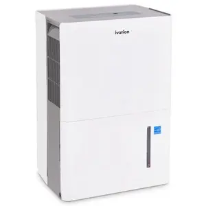 IVATION Energy Star Dehumidifier With Hose Connector - White
